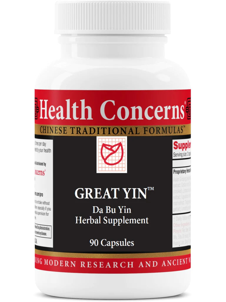 GREAT YIN - Health Concerns — shenclinic.com