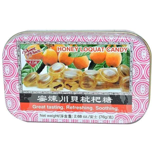 Honey Loquat Candy 蜜煉川貝枇杷糖 - Herbs to Sooth Throat — shenclinic.com
