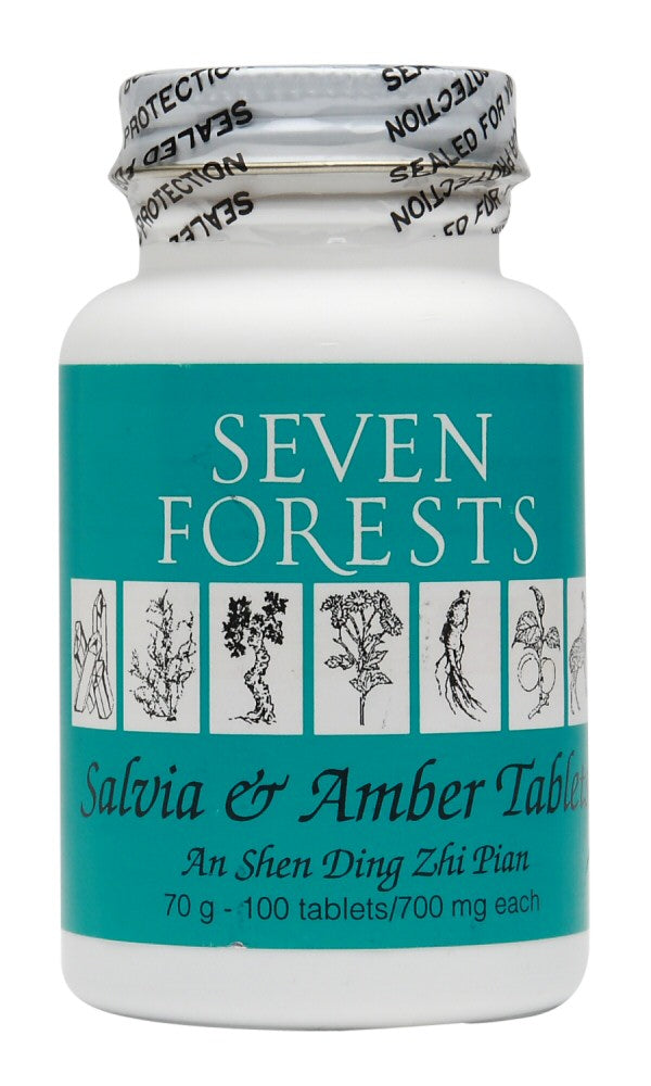 Salvia & Amber Tablets - Seven Forests — shenclinic.com